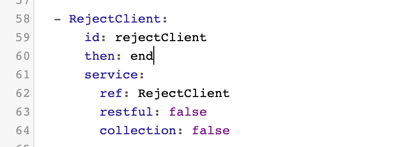 Create the first service tasks and test the flow - theWrench