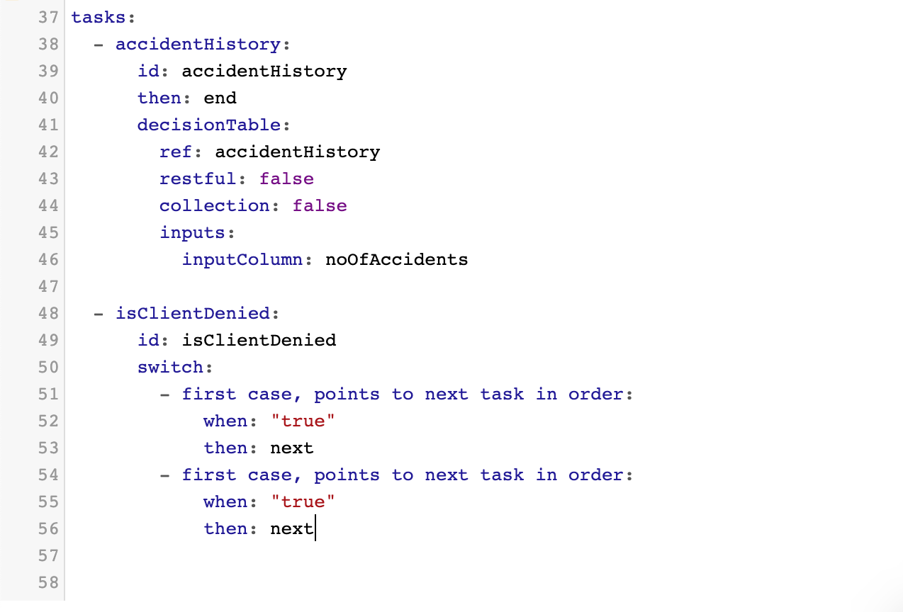 Create the first switch task - theWrench